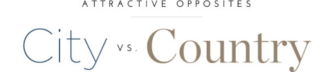 City vs. Country - 1stDibs Introspective