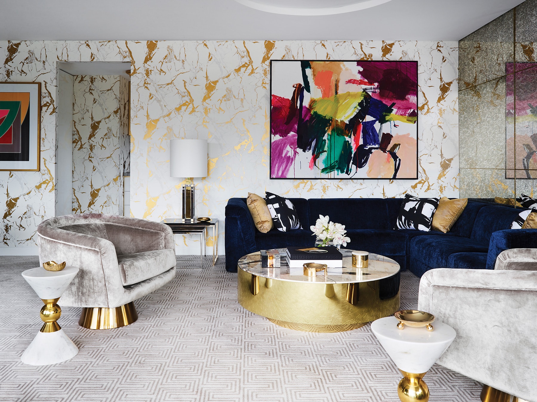 Greg Natale Has a Knack for Using Pattern - 1stDibs Introspective