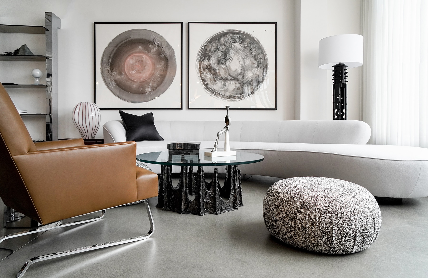 Inside the Vintage-Tinged Monochrome Home of the Duo behind Vern + Vera ...