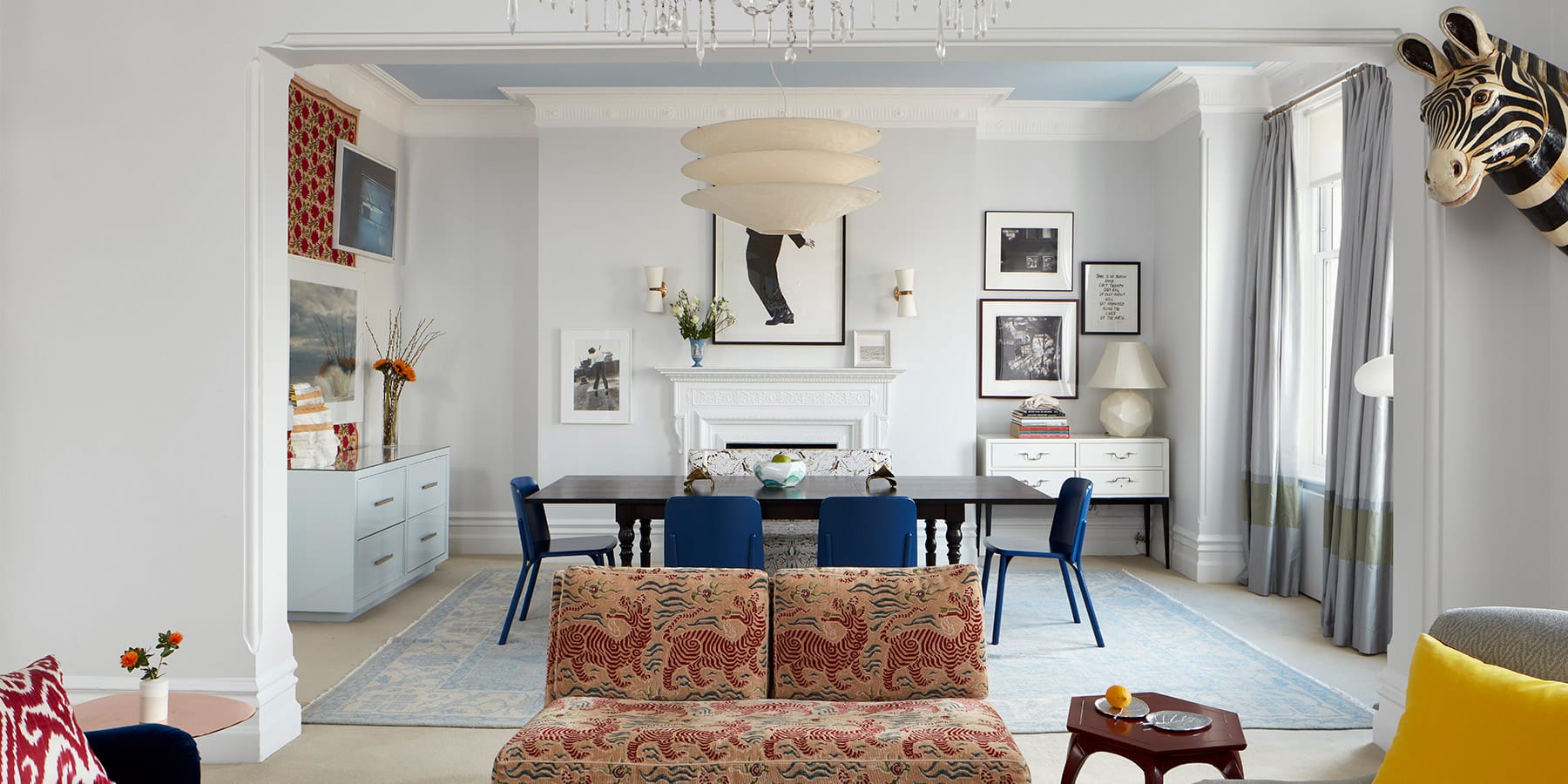 Fawn Galli Punches Up a Screenwriter’s London Home with a Bit of Movie ...