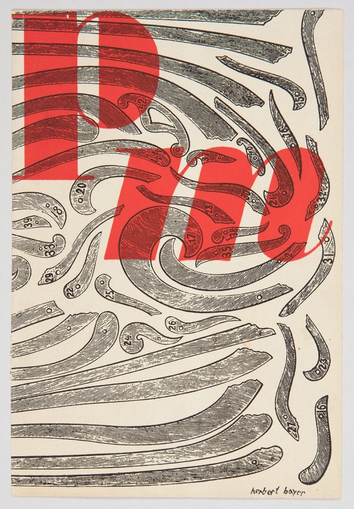 The Creative Genius of Bauhaus Master Herbert Bayer Knew No Boundaries ...