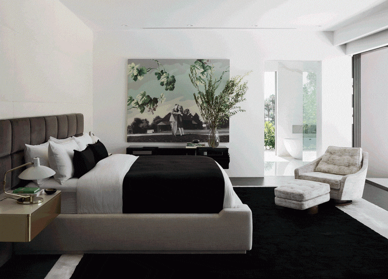 Andrew Torrey Designs Interiors with Clean, Cool Allure - 1stDibs ...