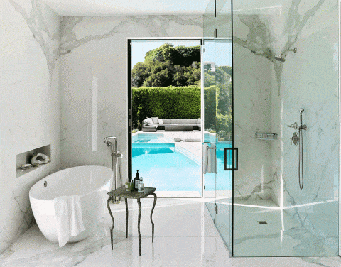 Andrew Torrey Designs Interiors with Clean, Cool Allure - 1stDibs ...