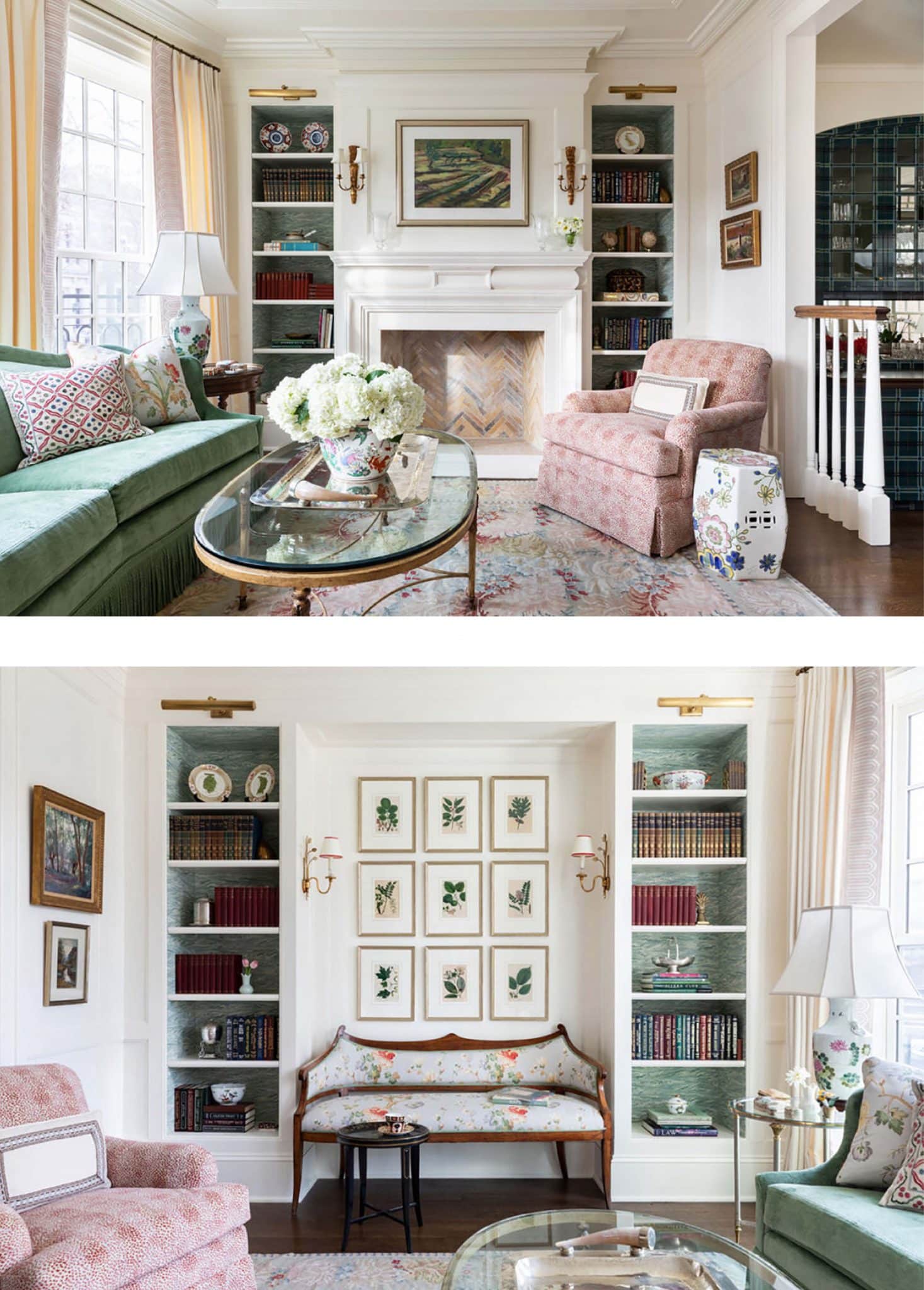 In This Traditional Chicago Home, Bold Patterns Mingle with Art and ...