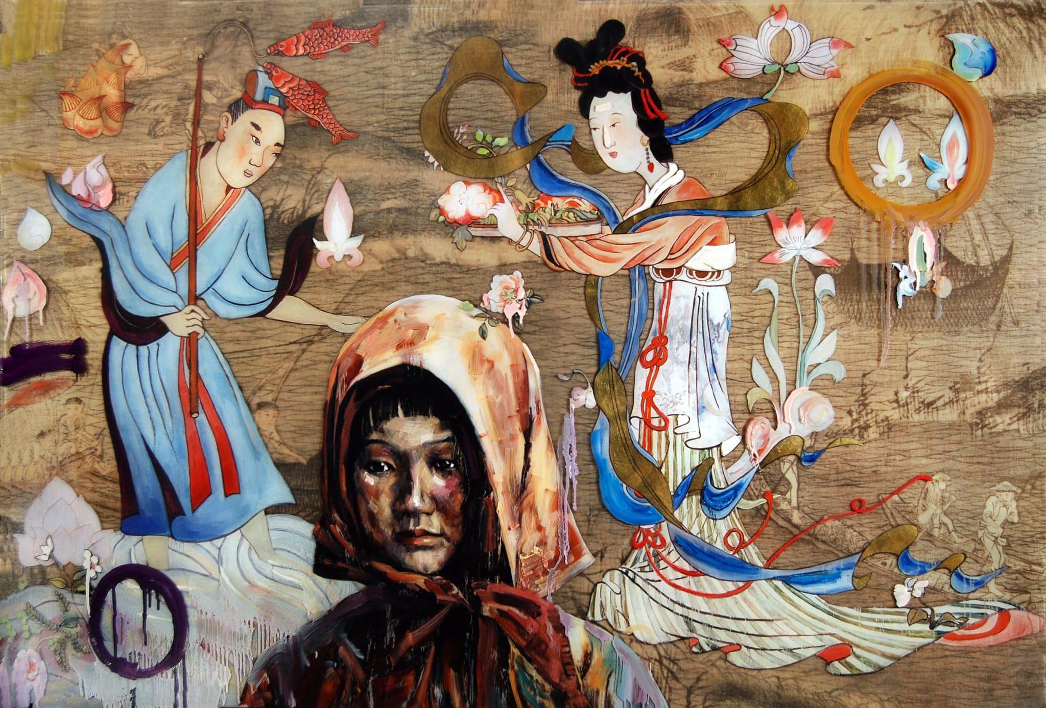 In the Late Hung Liu’s Historical Portraits, Layers of Joy and Struggle ...