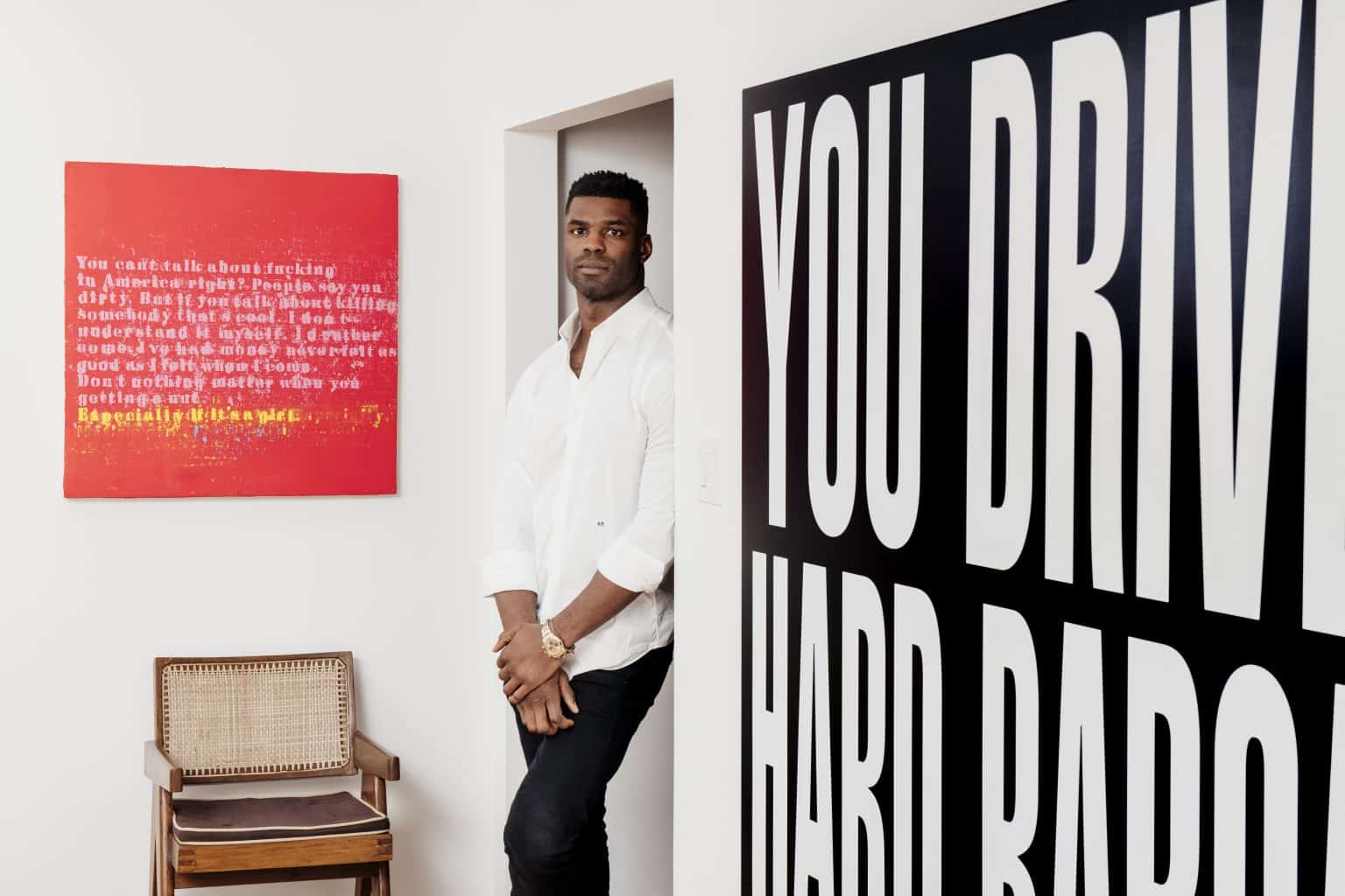 How Keith Rivers Went from NFL Linebacker to Blue-Chip Art Aficionado ...