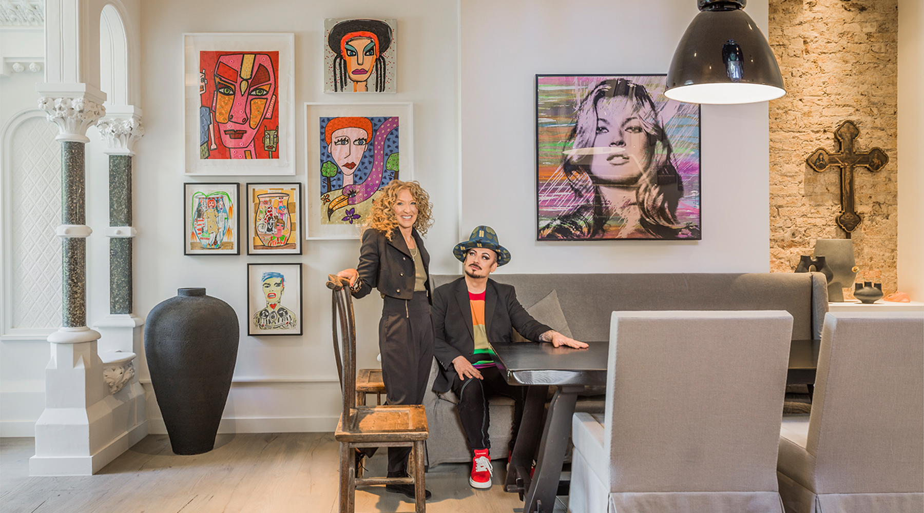 Kelly Hoppen Revamped Boy George’s Historic London Home with Fresh ...