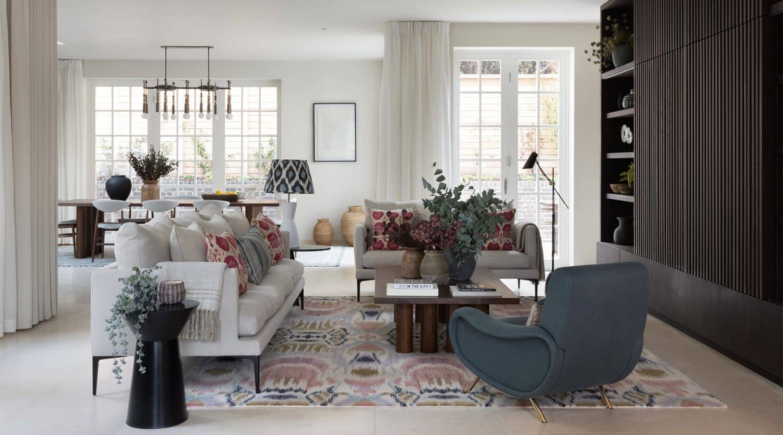 For the Families of Two Brothers, Frank & Faber Created One Warm, Luxe ...