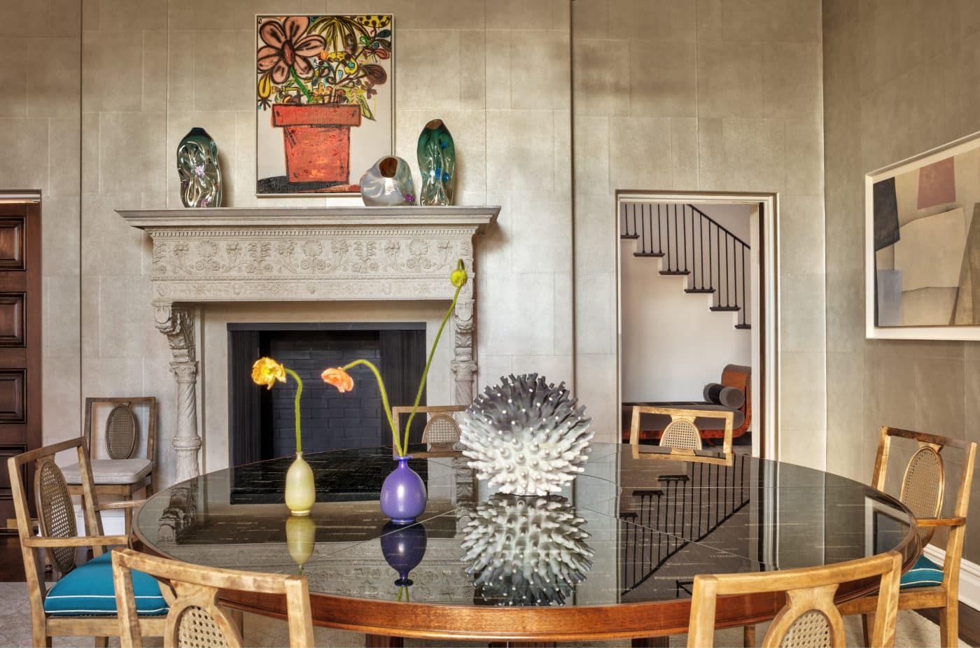 David Kleinberg Gives a Century-Old Estate Just Outside NYC a Vibrant ...
