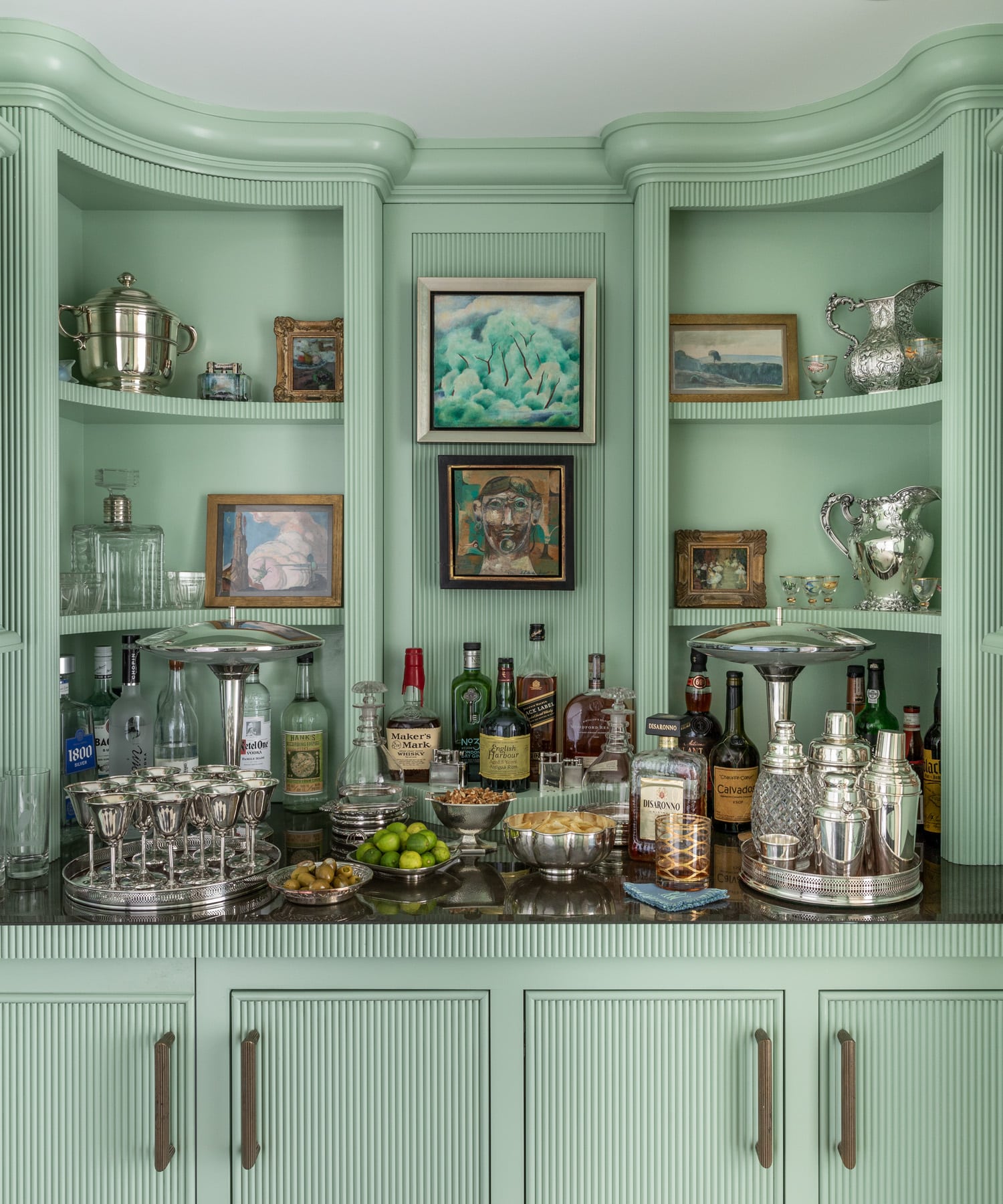 French Art Deco Meets Bermuda Style in This Glam Atlanta Apartment by ...