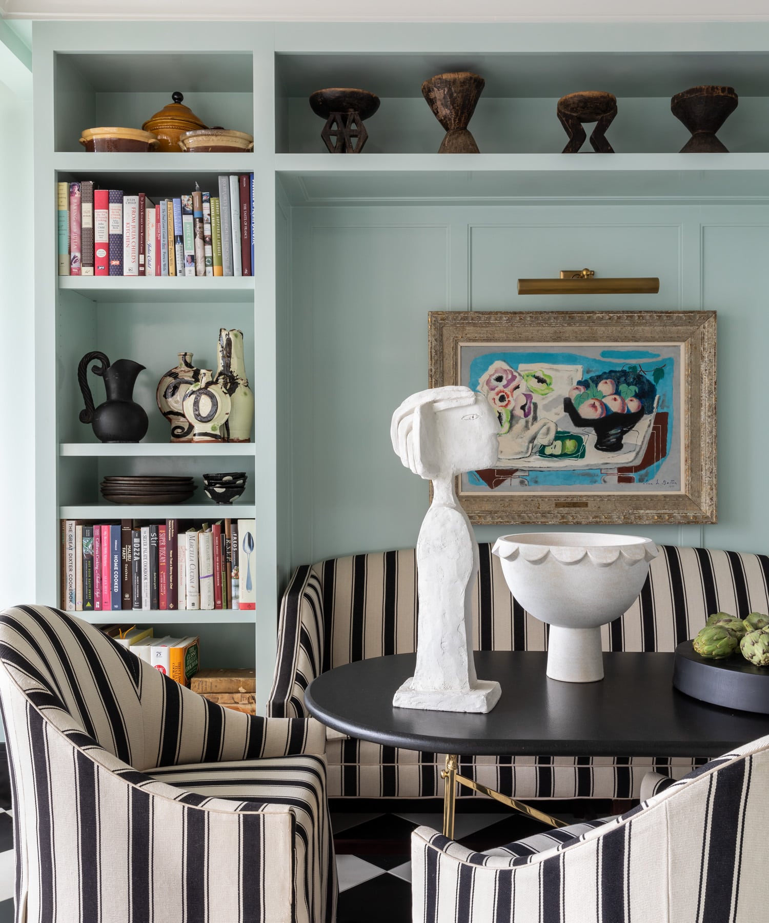 French Art Deco Meets Bermuda Style in This Glam Atlanta Apartment by ...