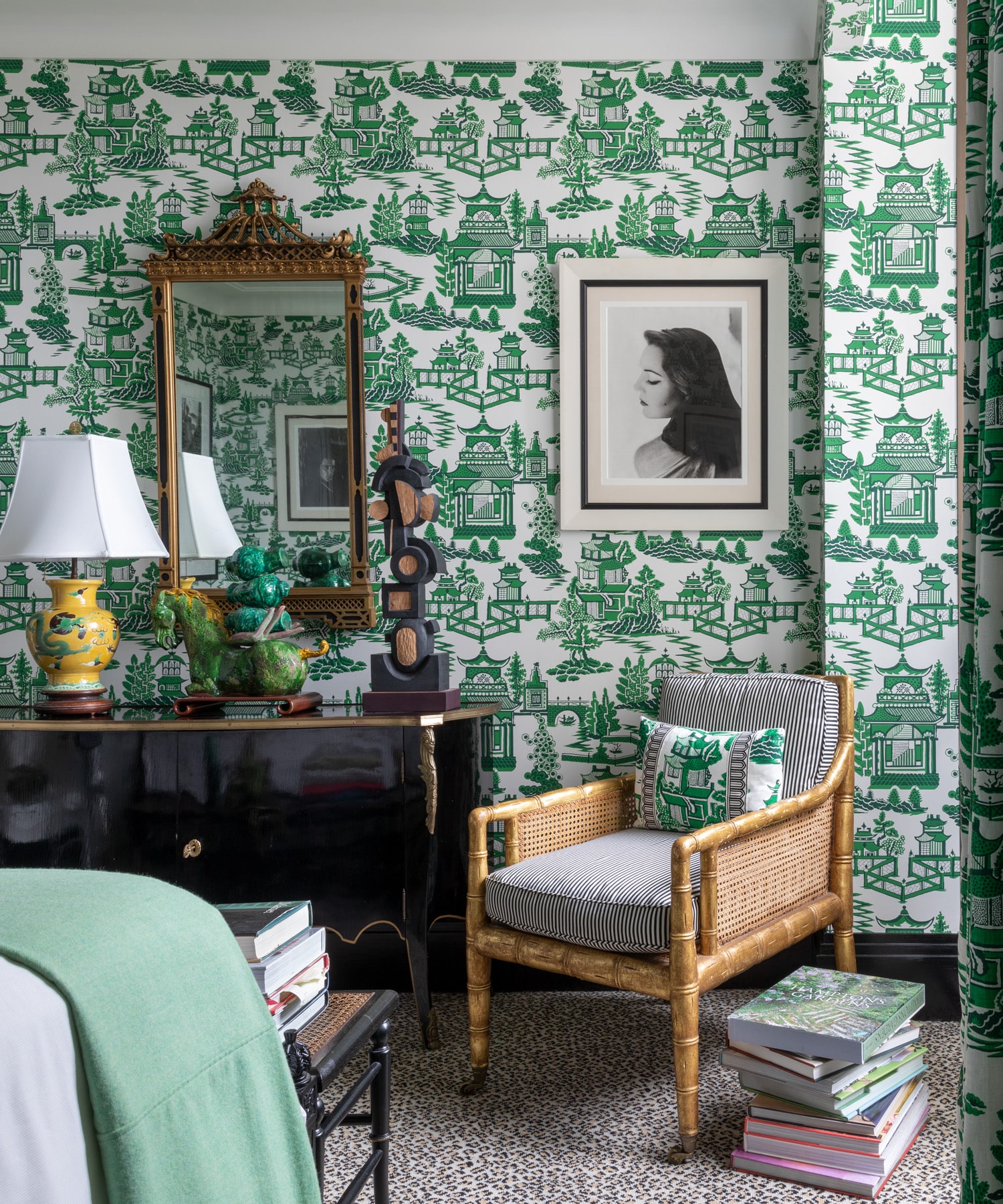 French Art Deco Meets Bermuda Style in This Glam Atlanta Apartment by ...