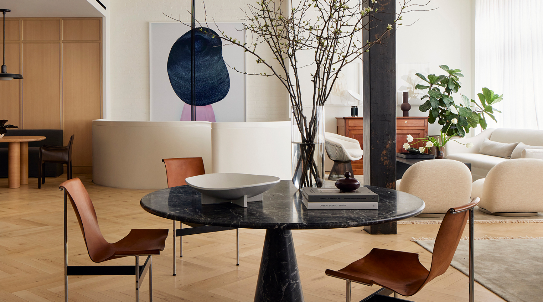 David Frazier Enlivens a New York Loft with Sophisticated, Sculptural ...