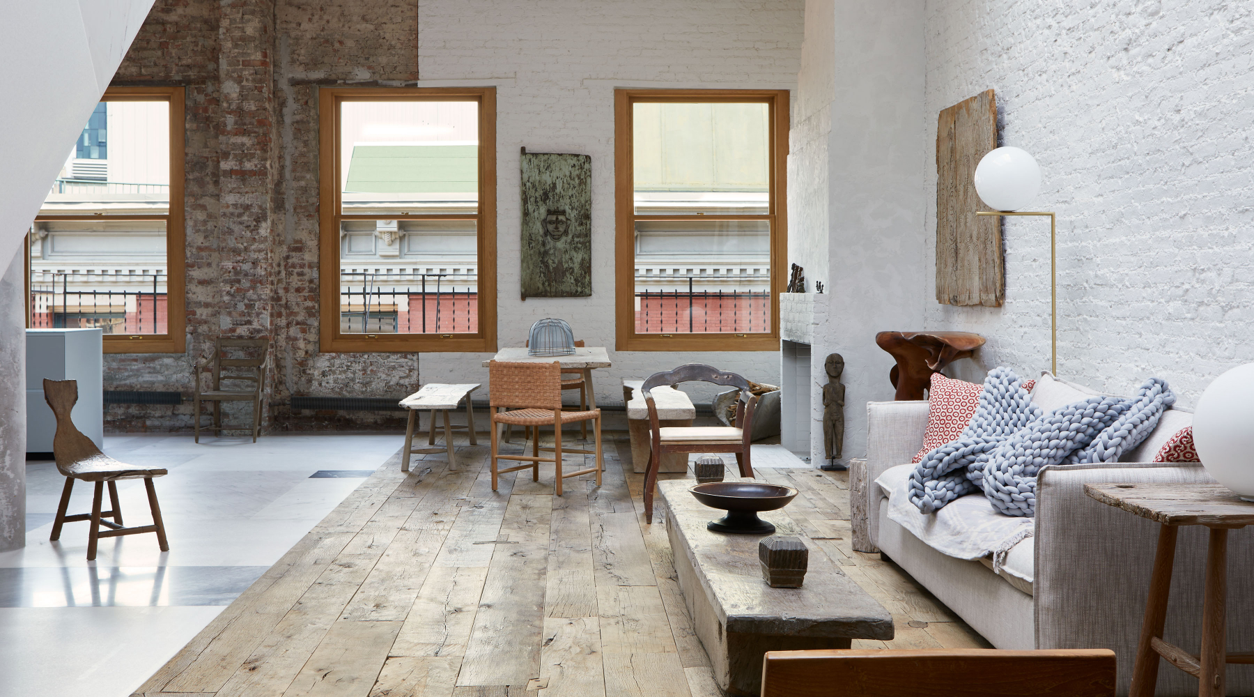 All the Furniture in This Organic Modern Soho Loft Can Be Yours ...