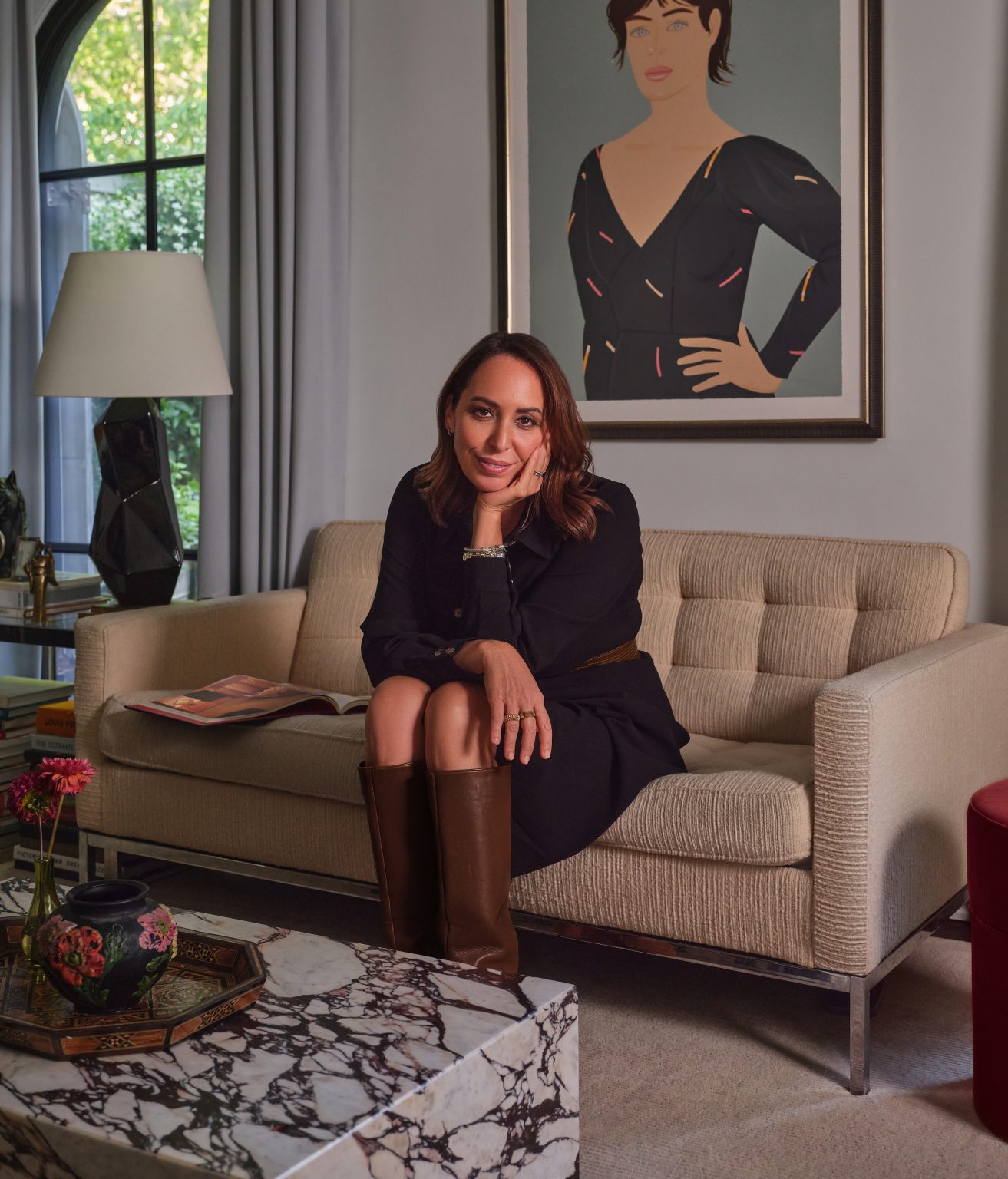 This D.C. Penthouse Got a Colorful, Modern Makeover from the 1stDibs 50 ...